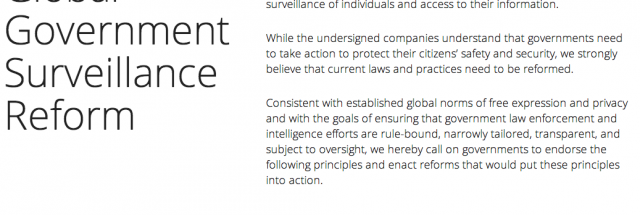 Microsoft, Google, Apple call for end to NSA’s bulk data collection ...