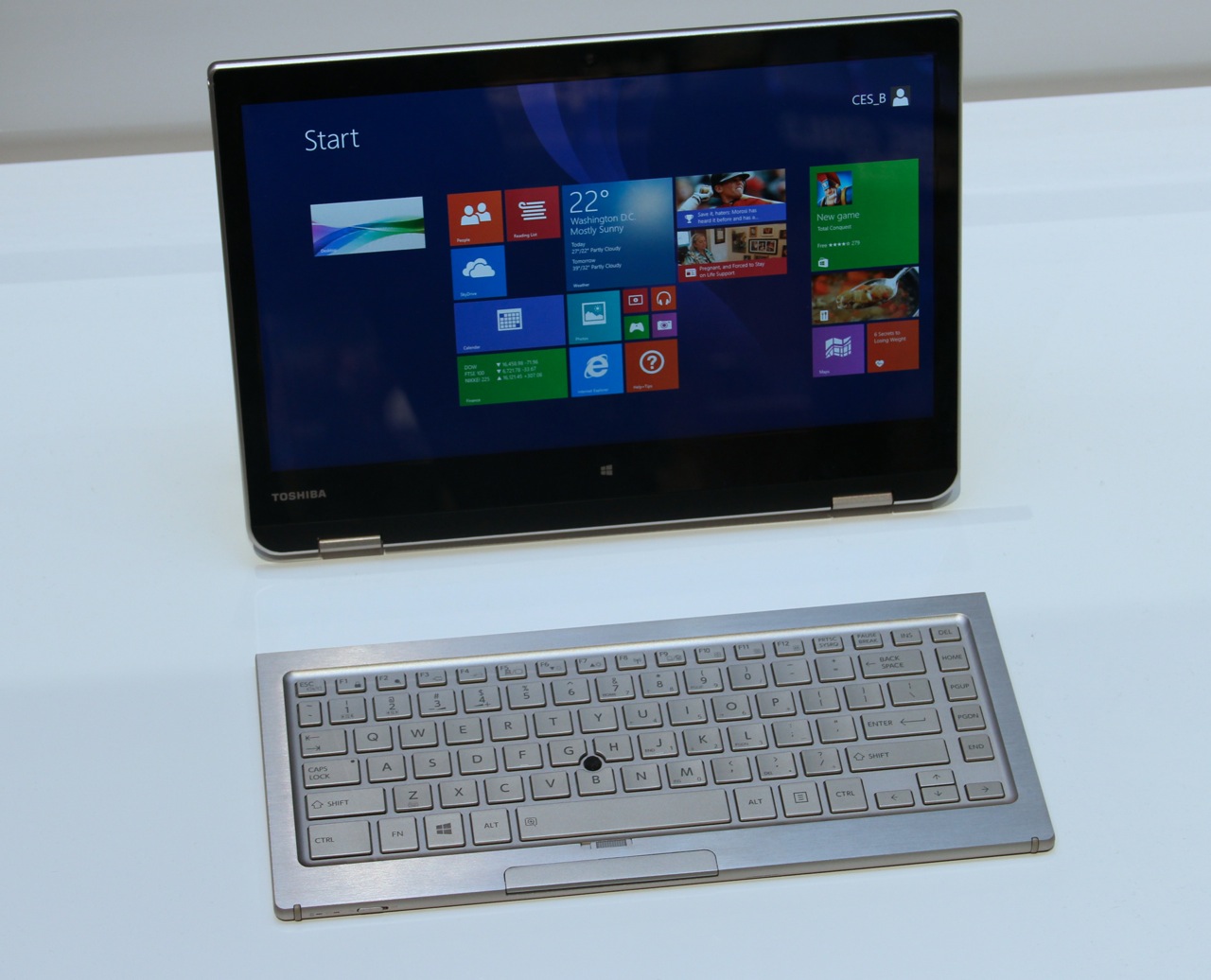Hands-on with Toshiba’s high-resolution 4K laptops (and more) - Ars ...
