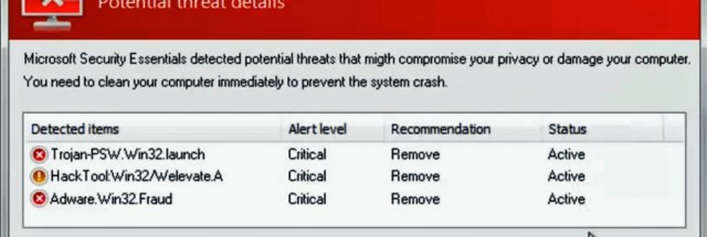 What a fake antivirus attack on a trusted website looks like | Ars Technica