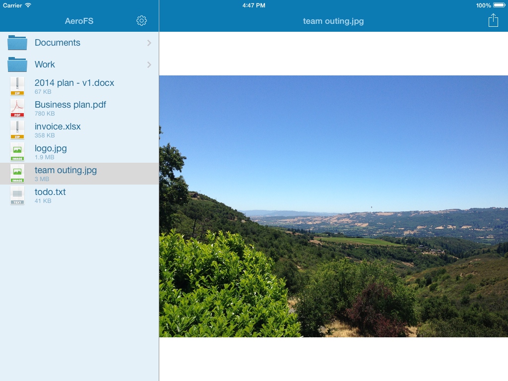 Build-your-own-Dropbox service AeroFS releases iOS app for private ...