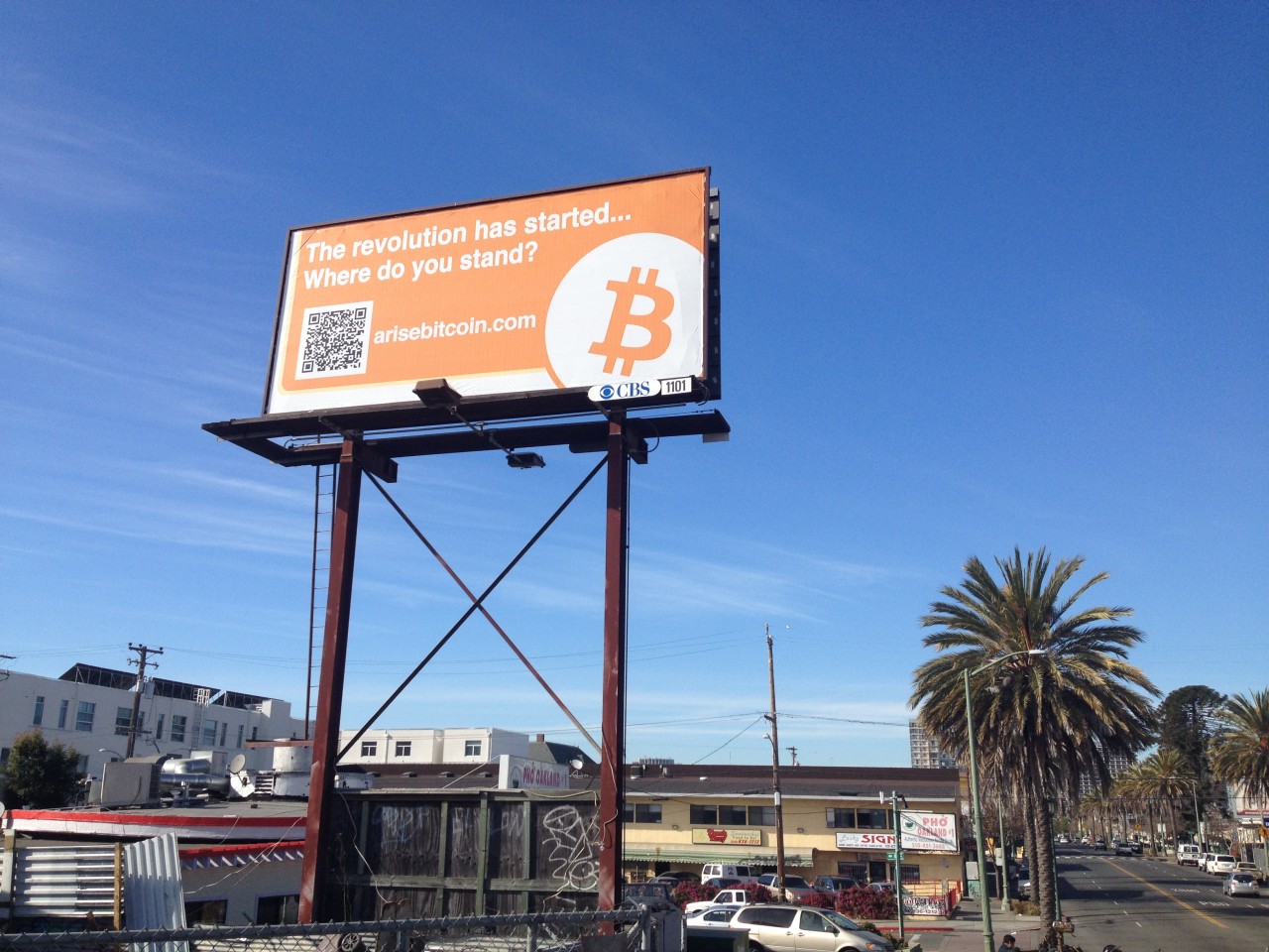 New Bitcoin billboards preach to the masses in San Francisco Bay Area ...