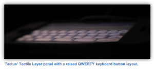 Microfluidics panel could add physical buttons to a touch screen - Ars ...