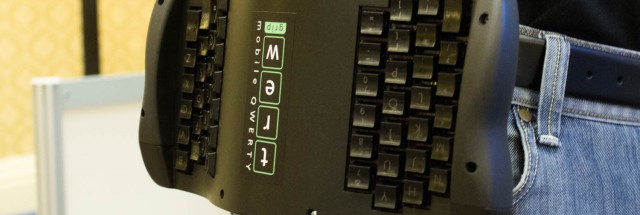 TrewGrip handheld keyboard almost a solution for thumb-typing | Ars ...