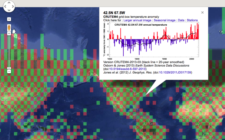Now you can enjoy Google maps tagged with climate data - Ars Technica