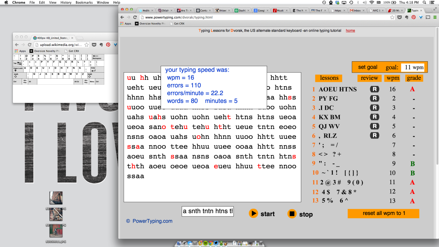 My quest to learn the Dvorak keyboard layout, part 1 - Ars Technica