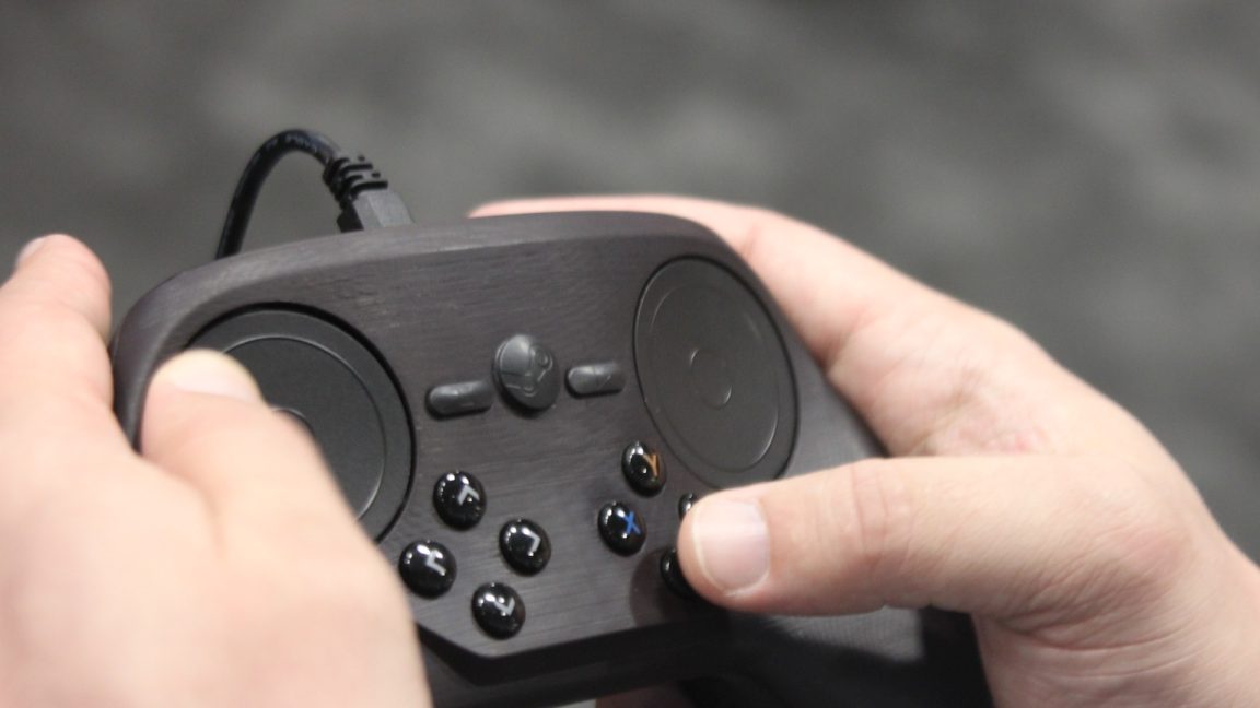 Steam Controller prototype version 2 impressions: Buttoned up - Ars ...