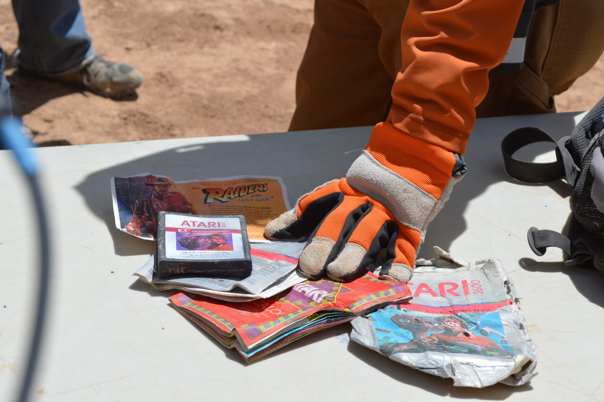 Landfill excavation unearths years of crushed Atari treasure [Updated ...