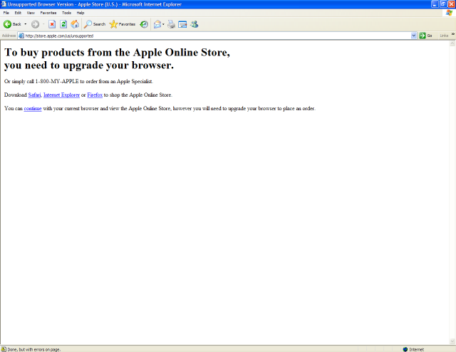 Looking at the Web with Internet Explorer 6, one last time - Ars Technica
