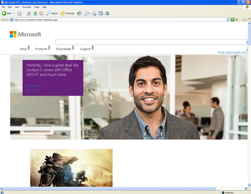Looking at the Web with Internet Explorer 6, one last time - Ars Technica