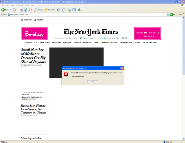 Looking at the Web with Internet Explorer 6, one last time - Ars Technica