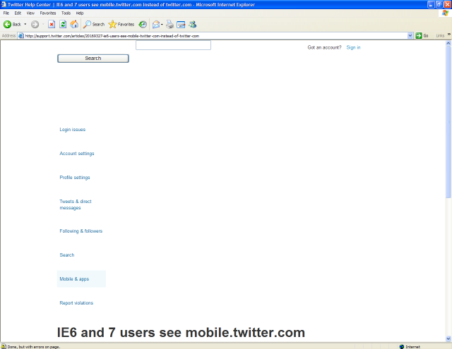 Looking at the Web with Internet Explorer 6, one last time - Ars Technica