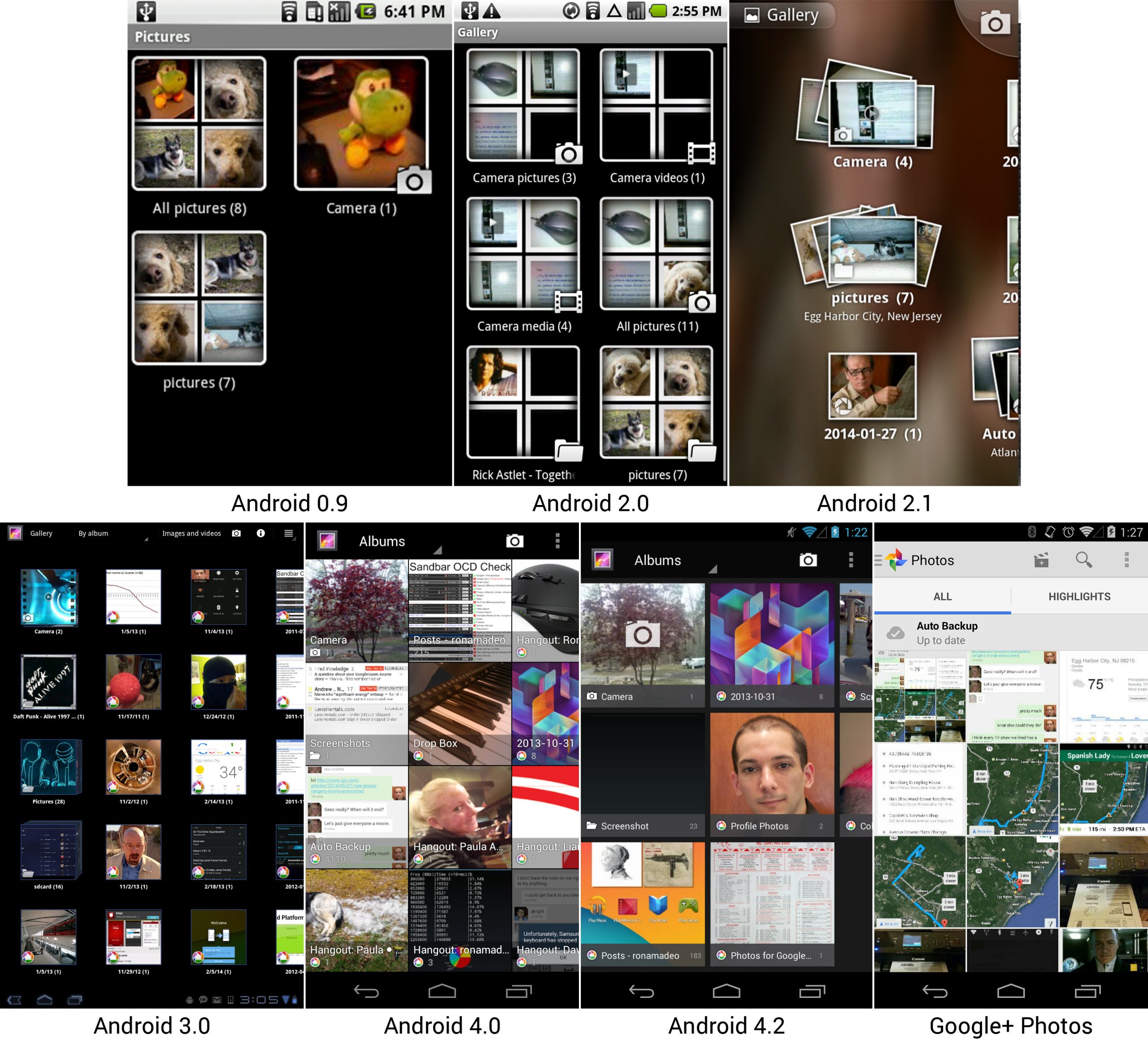 An illustrated history of the Android interface - Ars Technica