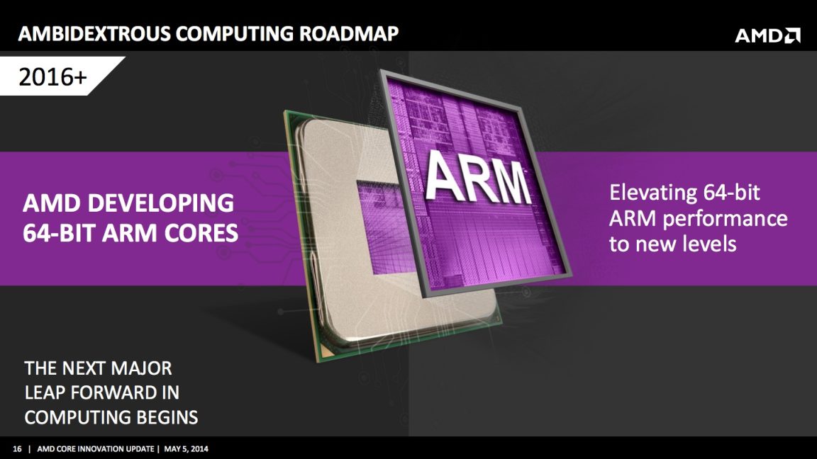 Beyond x86: “New and different” AMD plans ARM chips for consumers - Ars ...