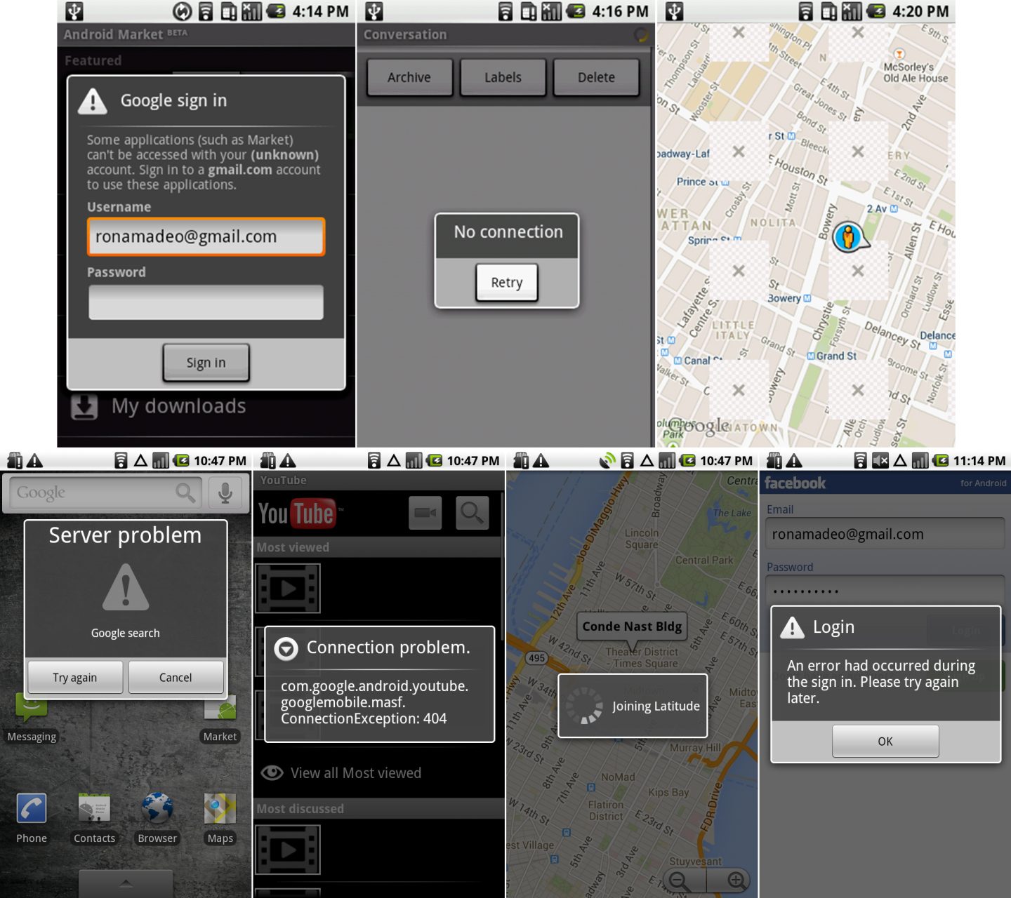 An illustrated history of the Android interface - Ars Technica
