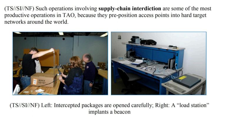 Photos of an NSA “upgrade” factory show Cisco router getting implant ...