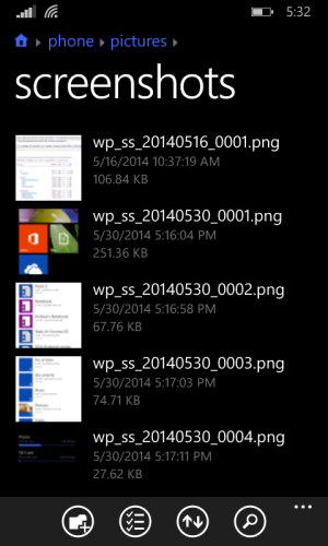 Hands-on with Files, Microsoft’s file manager for Windows Phone 8.1 ...