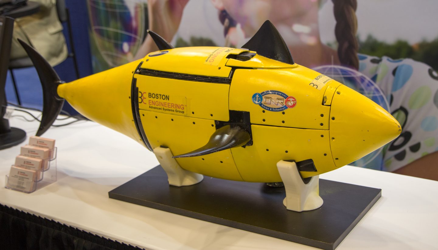 The sights of a robot expo, from fishbots to desktop X-ray machines ...