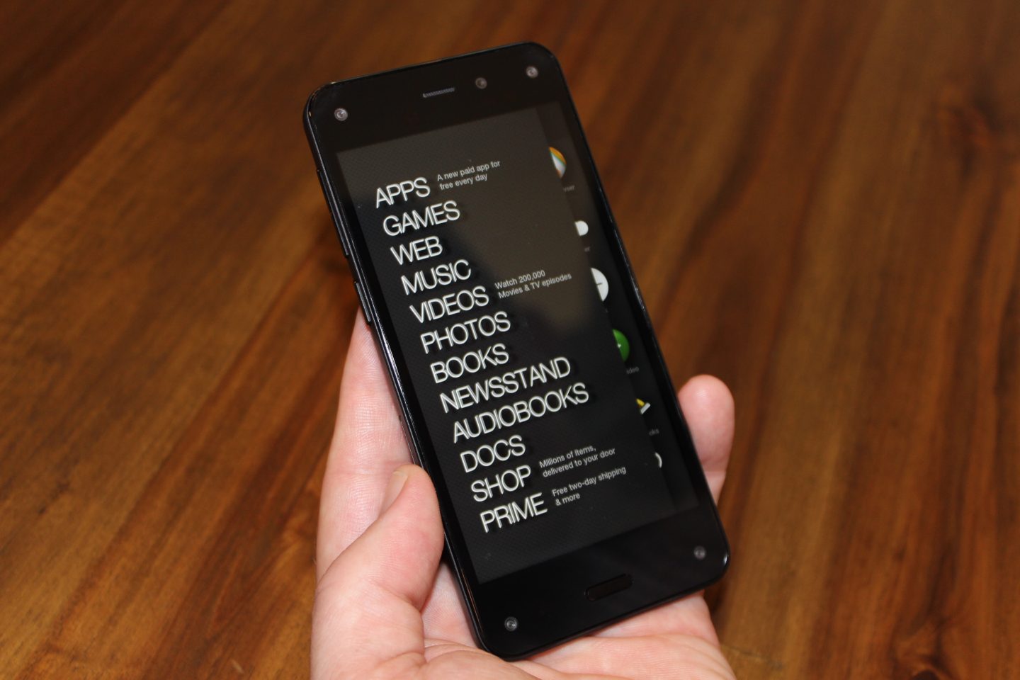 Eyes full of Fireflies: Our first look at the Amazon Fire Phone - Ars ...