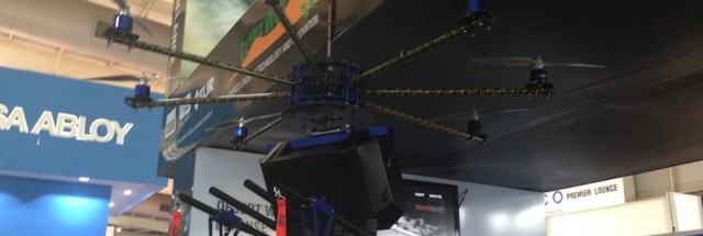 Flying RoboCop is a “riot control” octocopter with guns and lasers ...