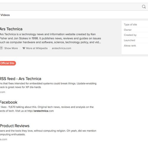 Tag: gabriel weinberg - Ars Technica