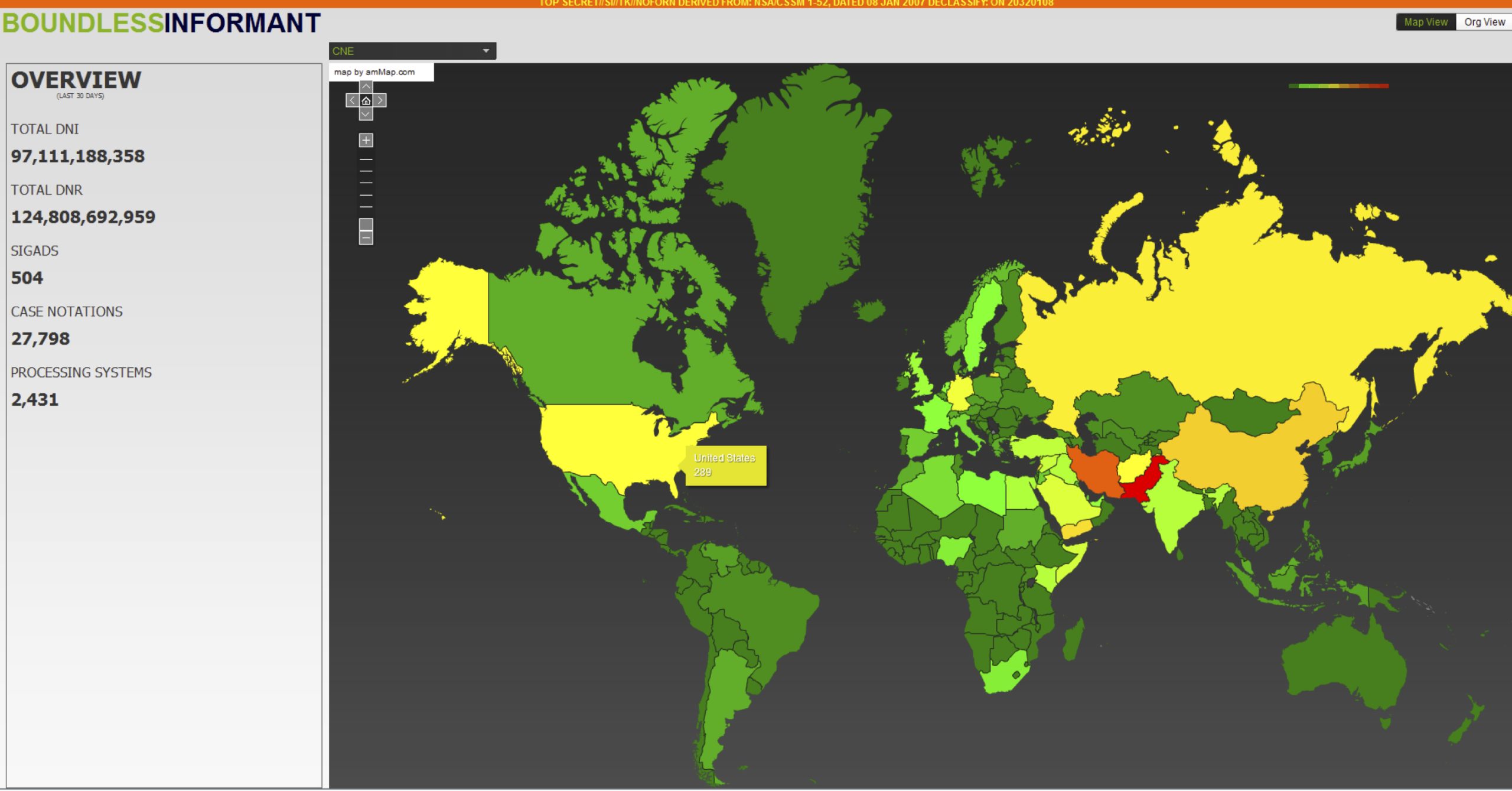 Pakistan, Iran, and… USA? New heatmap shows where NSA hacks - Ars Technica