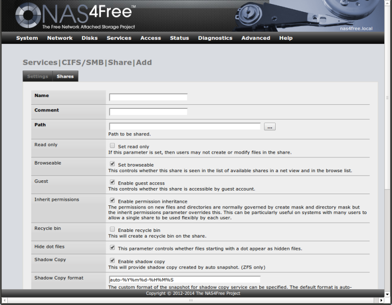 The Ars NAS distribution shootout: FreeNAS vs NAS4Free - Ars Technica