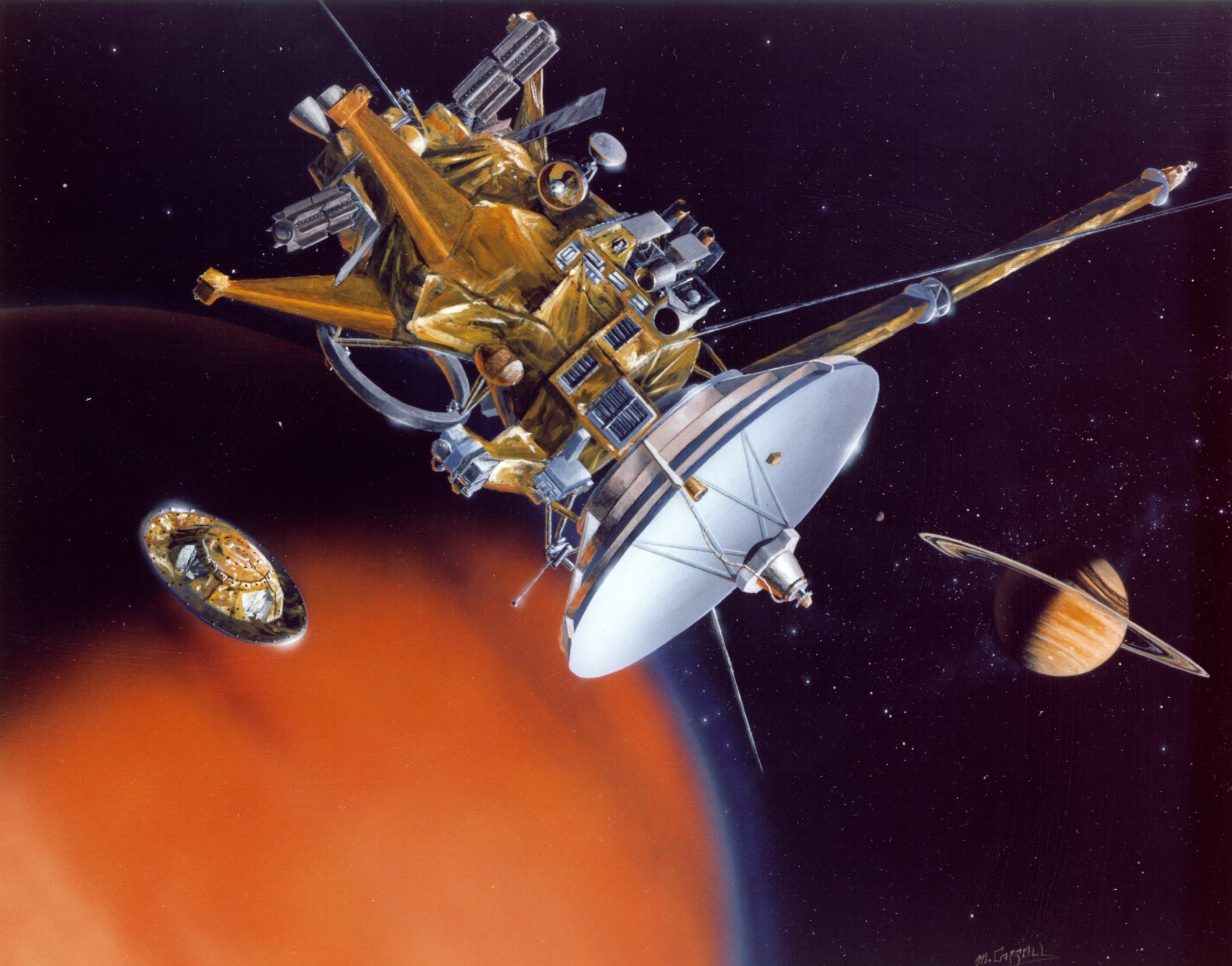 Cassini’s decade at Saturn in pictures - Ars Technica