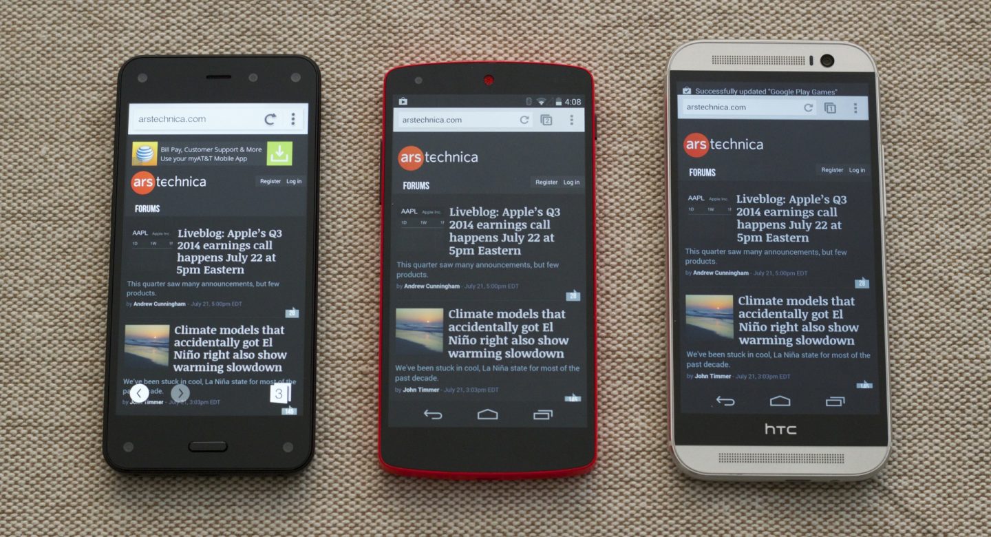 Review: Amazon’s Fire Phone offers new gimmicks, old platform growing ...