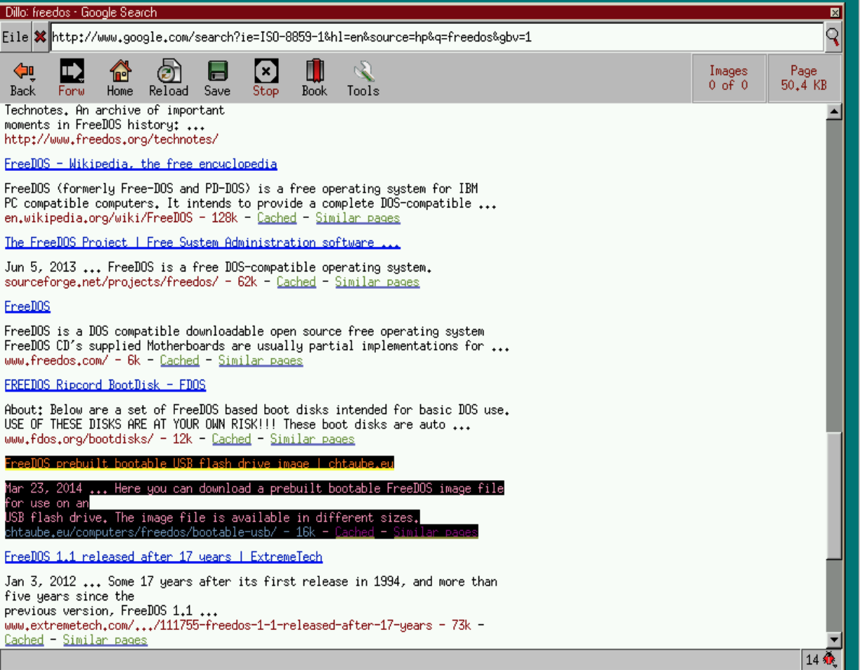 Back to the future: A visual tour of my day in FreeDOS - Ars Technica