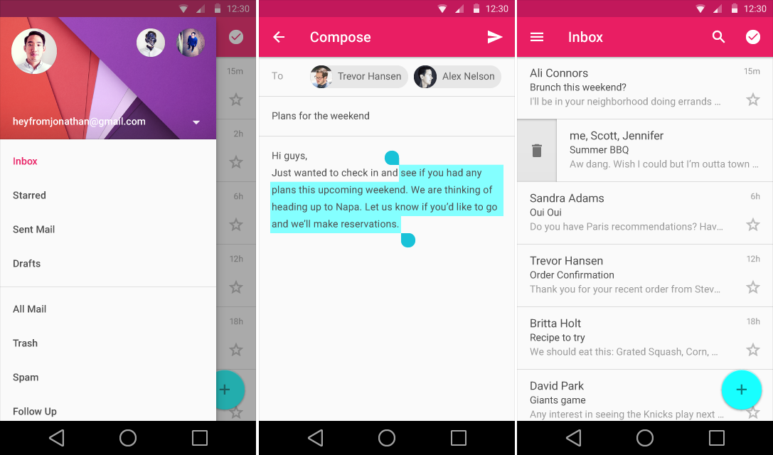 Android L’s app design—early looks at YouTube, Gmail, Maps, and more ...