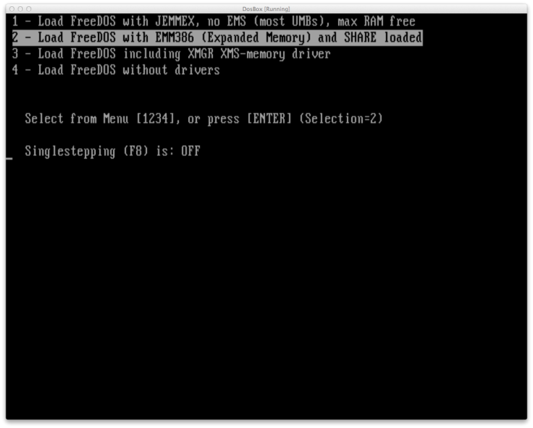 Back to the future: A visual tour of my day in FreeDOS - Ars Technica