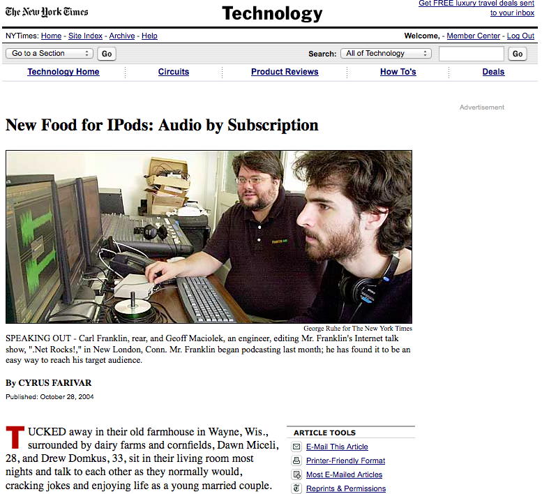 10 years of podcasting: Code, comedy, and patent lawsuits - Ars Technica