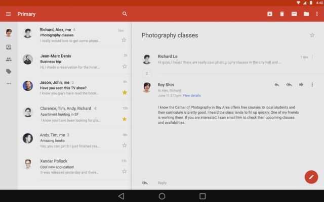 Android L’s app design—early looks at YouTube, Gmail, Maps, and more ...