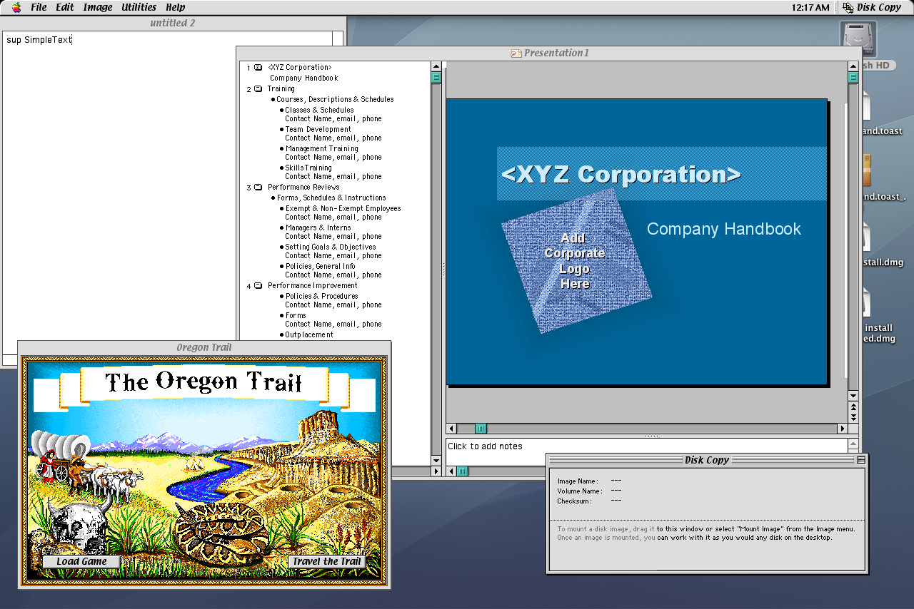 My coworkers made me use Mac OS 9 for their (and your) amusement - Ars ...