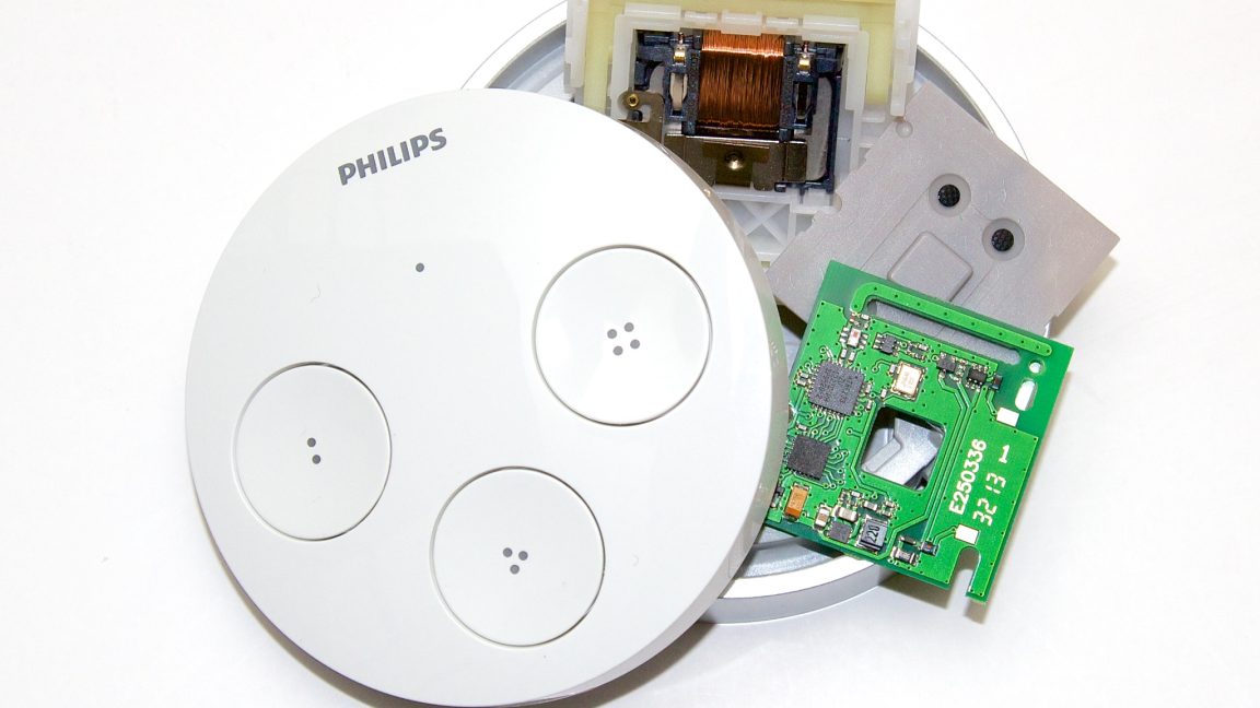 Gallery: Dissecting the Philips Hue Tap wireless, battery-less ...