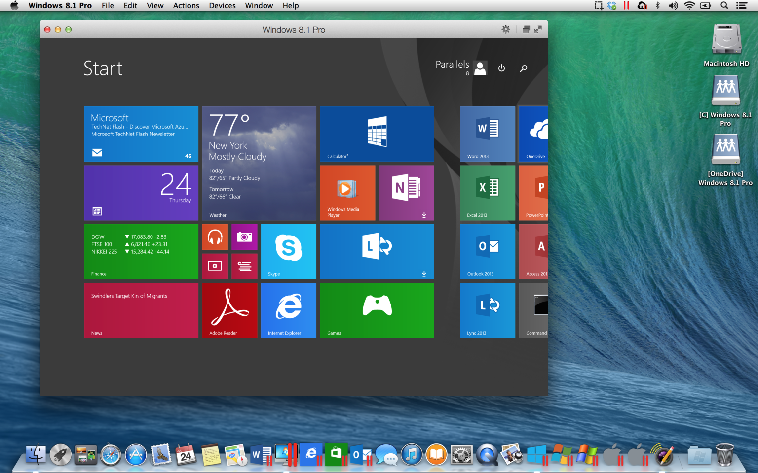 Parallels upgrade brings more Windows-on-Mac integration for $80 - Ars Technica