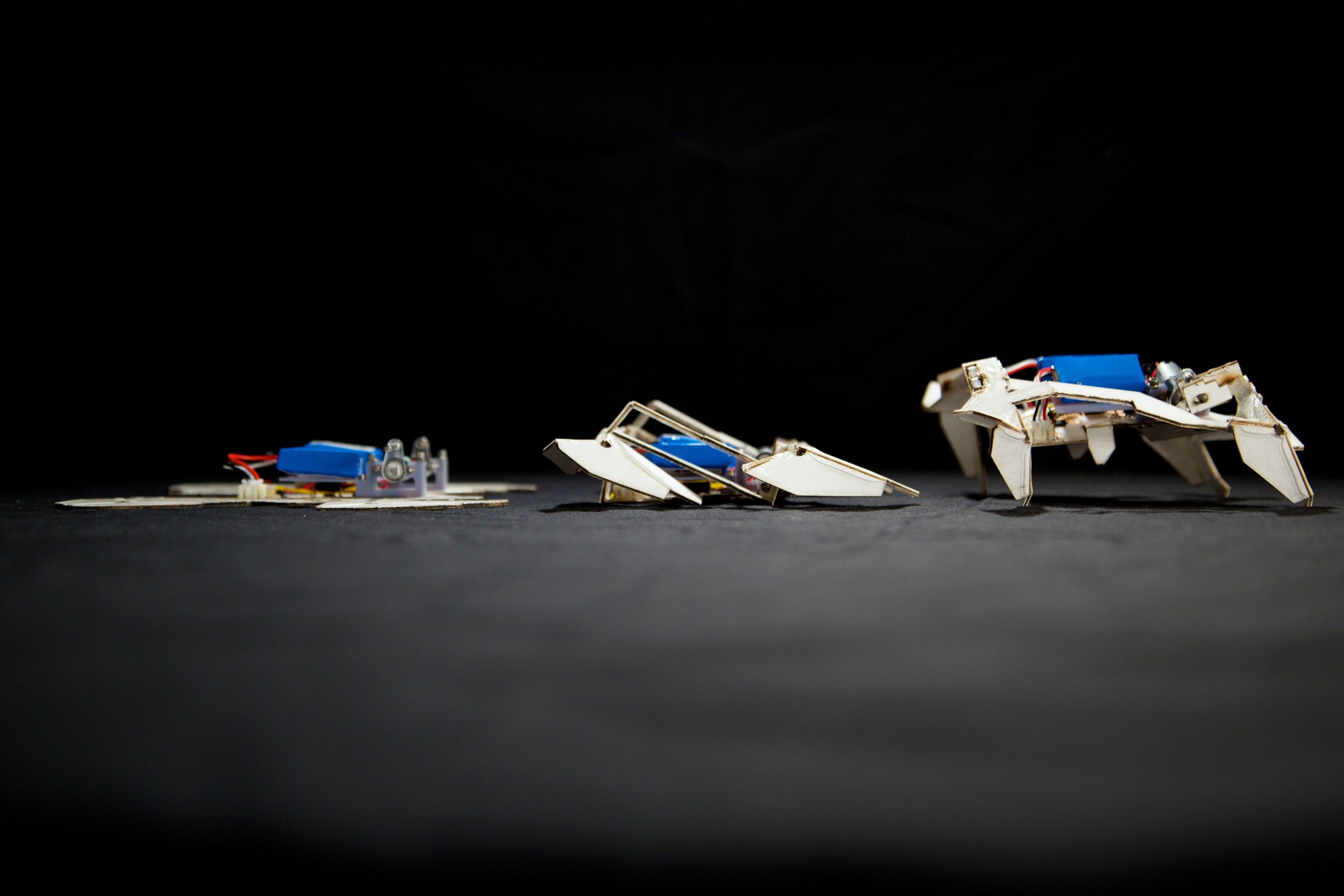 Robot origami: Watch a flat sheet fold itself into a bot, go for a walk ...