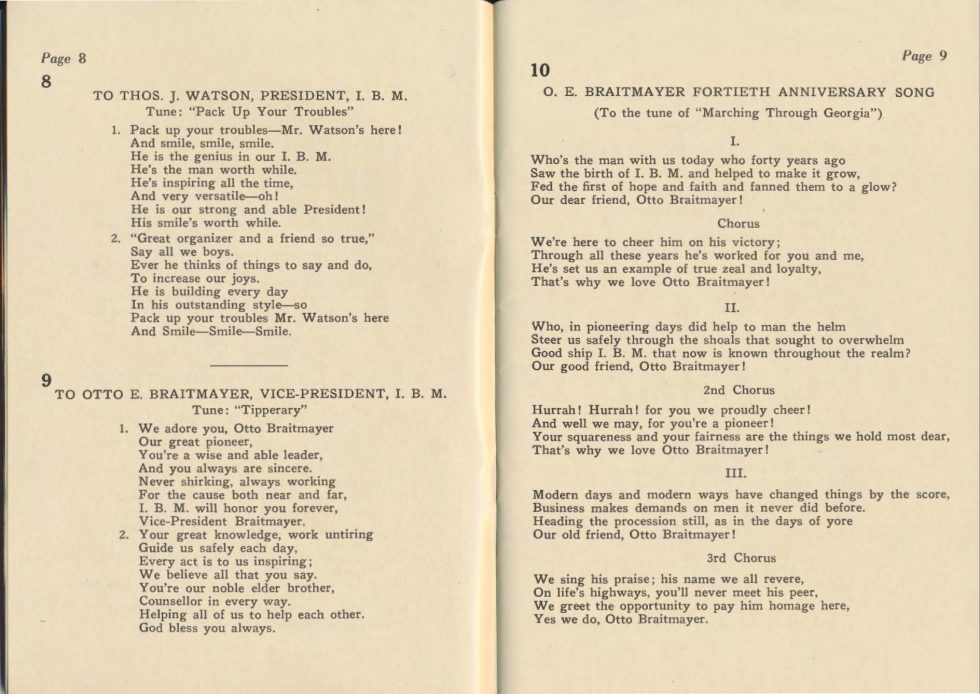 Tripping through IBM’s astonishingly insane 1937 corporate songbook ...