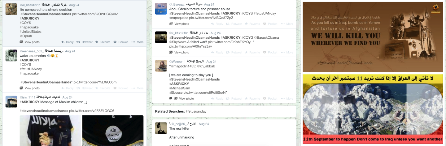 ISIS co-opts Twitter hashtags to spread threats, propaganda - Ars Technica