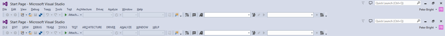 All caps begone: Visual Studio 2013 Update adds mixed-case menu option ...