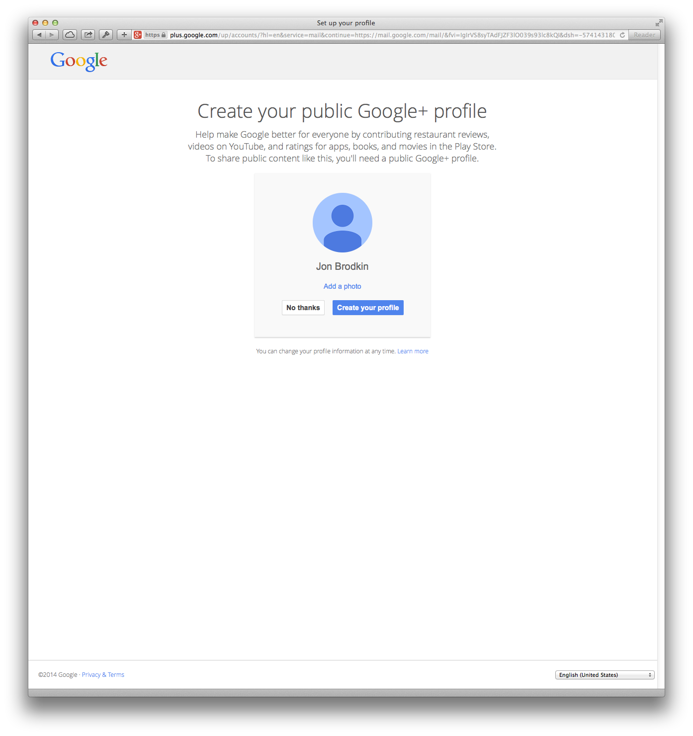 Google nixes G+ requirement for Gmail accounts - Ars Technica