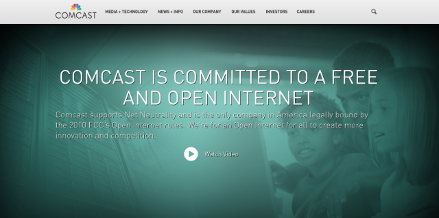 How Netflix, reddit—and even Comcast—pledged support for net neutrality ...