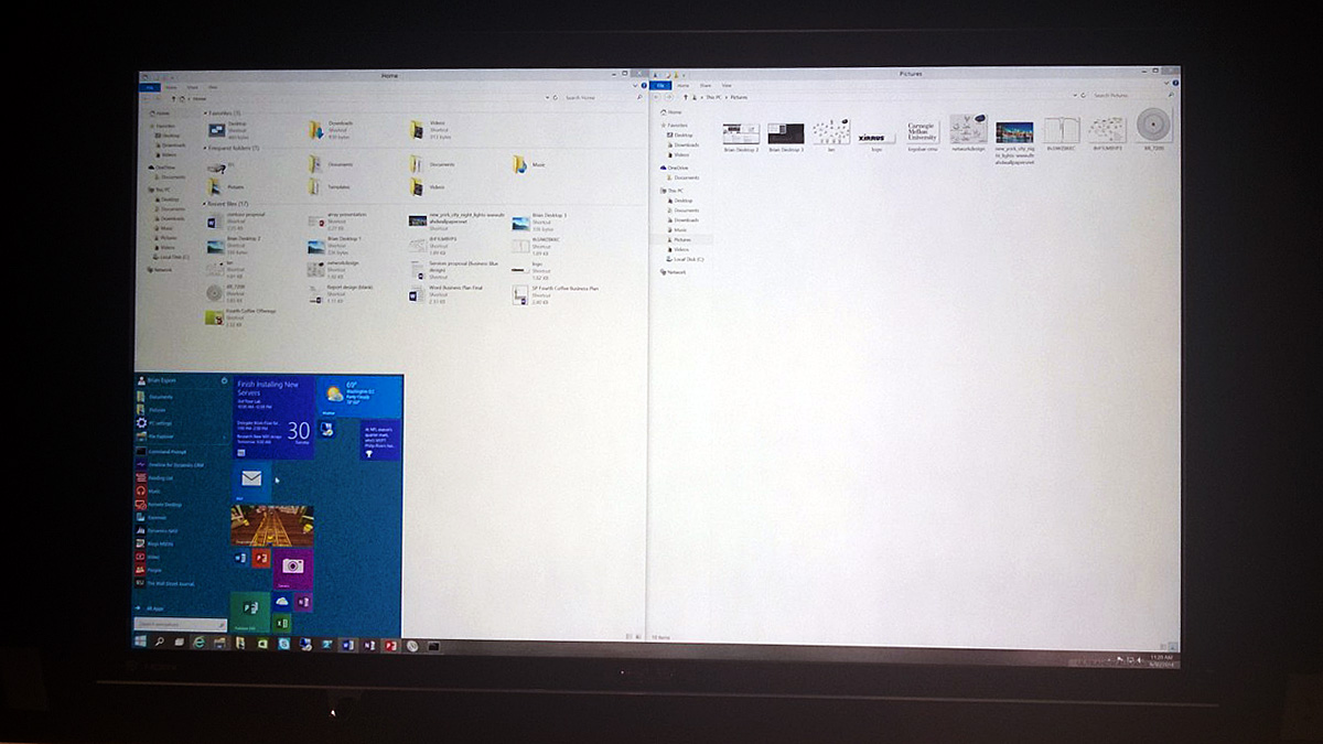 Windows 10 in pictures: A new Start menu puts focus back on the desktop ...