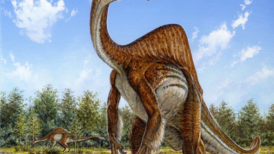Bizarre dinosaur matched to an enormous set of arm bones - Ars Technica