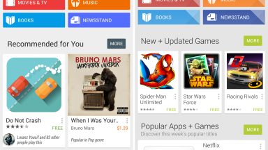 Gallery: Google Play Store gets a Material Design makeover - Ars Technica