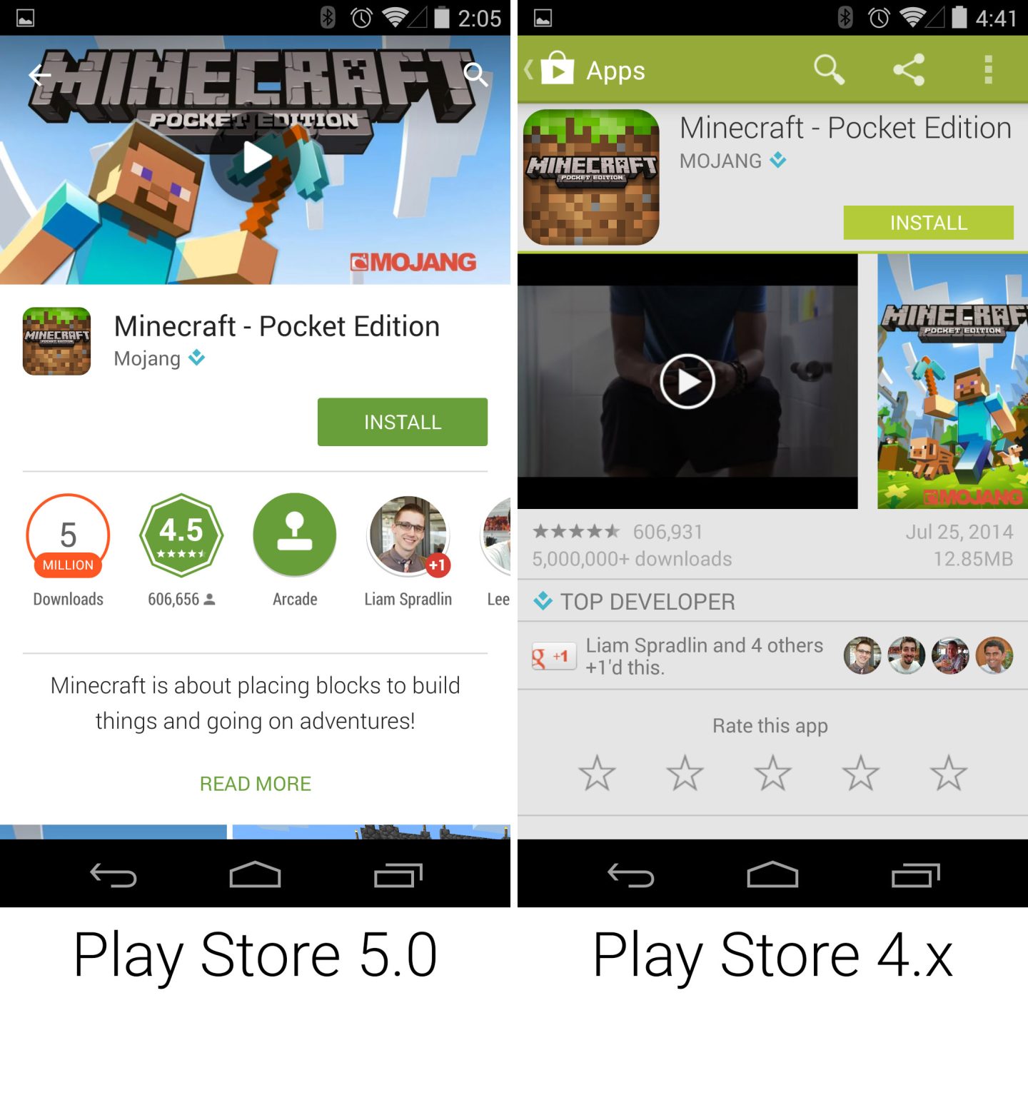 Gallery: Google Play Store gets a Material Design makeover - Ars Technica
