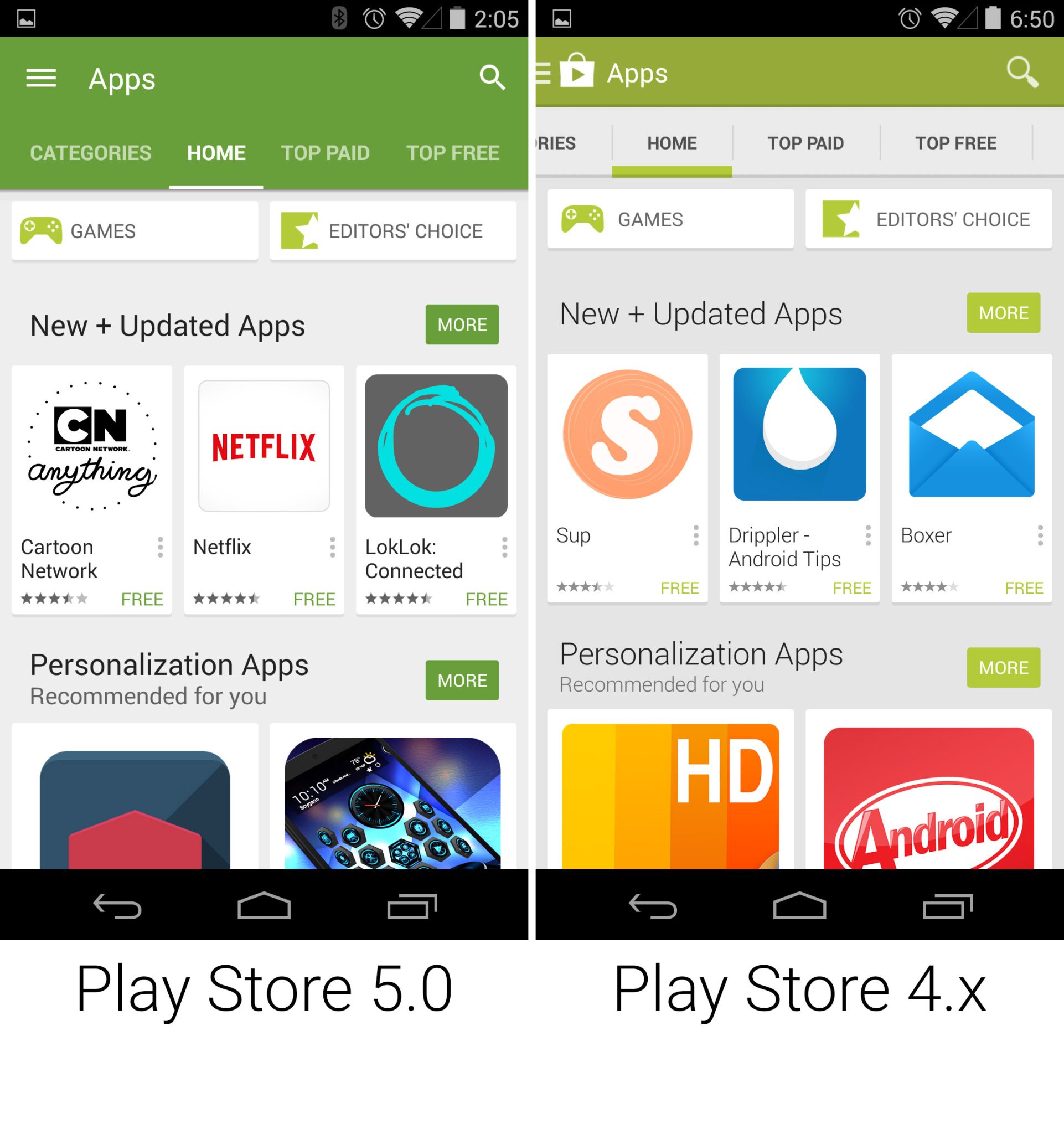 Gallery: Google Play Store gets a Material Design makeover - Ars Technica