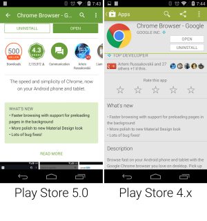 Gallery: Google Play Store gets a Material Design makeover - Ars Technica