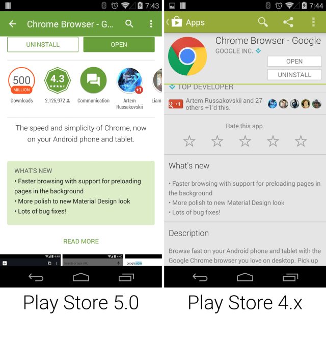 Gallery: Google Play Store gets a Material Design makeover - Ars Technica