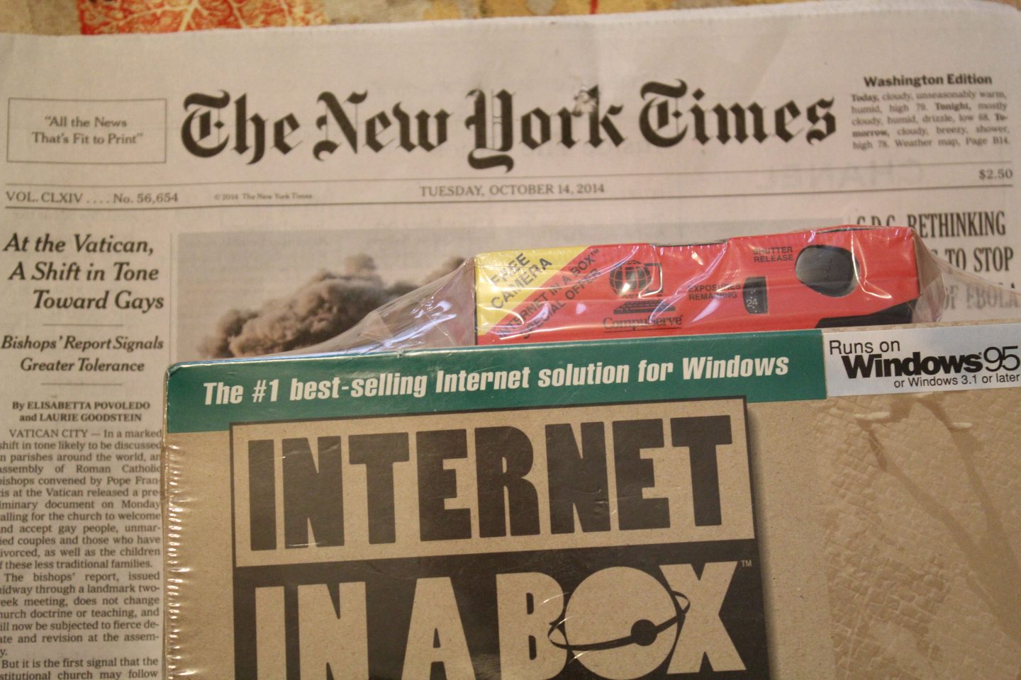 Opening an Internet time capsule—Internet in a Box for Win95 - Ars Technica